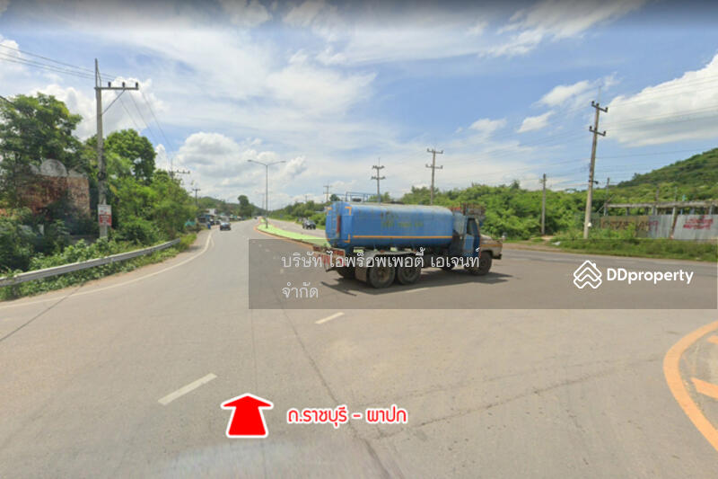 Land, good location, Ratchaburi-Pha Pok Road, Chom Bueng, Ratchaburi, ราชบุรี-ผาปก, Chom Bung ...