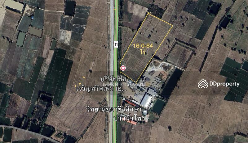 Land for sale 16-0-84 rai 2 km on Highway 11 above Nong Bua Nakhon ...