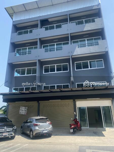 5-story commercial building with rooftop, ground floor extended to be ...