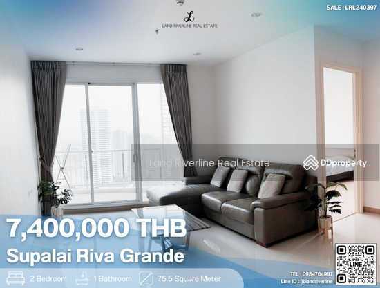 Supalai Riva Grande Rama 3, Bangkok, Rama 3 Road, Chong Nonsi, Yan Nawa ...
