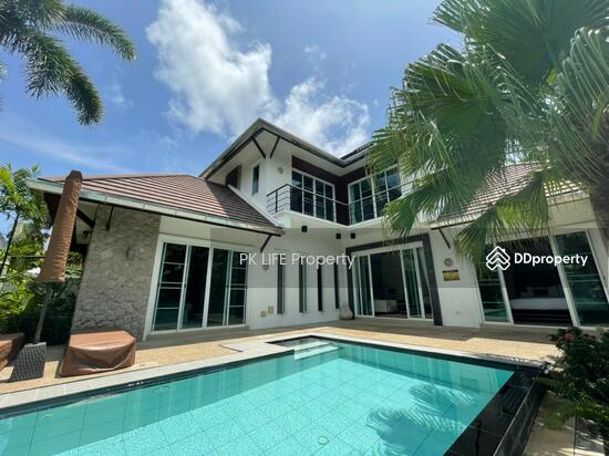 2R0434 This pool villa 3 bedroom 3 bathroom 120,000/month at Cherng Talay have fully furnished ...