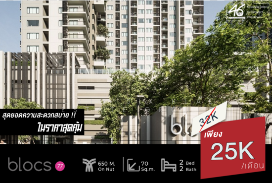 Blocs 77, Bangkok, 291 On Nut Rd, Phra Kanong Nua, Watthana, Bangkok, 2 ...