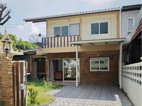 ขายบ้านแฝด หมู่บ้านอยู่เย็น ซอยรามอินทรา 34 185 ตร.ม. ใกล้ BTS วัชรพล ...