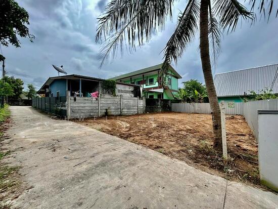 Land for sale in Nong Kham, 37 sq m, filled in, Khao Din Community, Soi 21,, Chon Buri, Nong ...