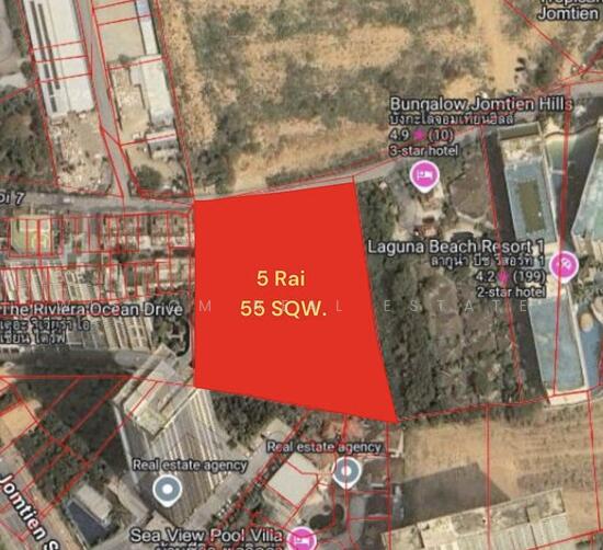 ที่ดิน จอมเทียน พัทยา, Chon Buri, Bang Lamung, Bang Lamung, Chon Buri ...