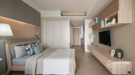 Studio condo for Sale with Tenant at Zire Wongamat, Chon Buri, Na Kloe, Bang Lamung, Chon Buri ...