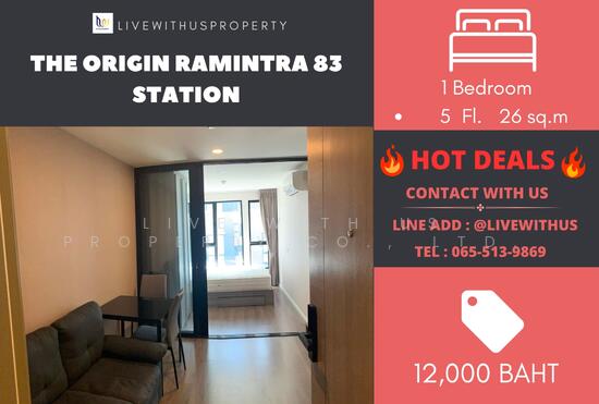 The Origin Ramintra 83 Station, Bangkok, Ram Intra Road, Ram Inthra ...