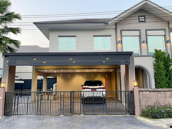 บ้านในโครงการ ให้เช่าเดือนละ 120,000 บาท เดินทาง 5 นาทีถึงรร.นานาชาติ ...