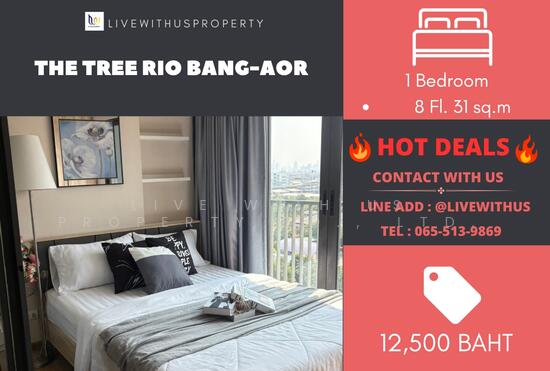 The Tree Rio Bang-Aor, Bangkok, 315 Charan Sanitwong Rd, Bang O, Bang ...