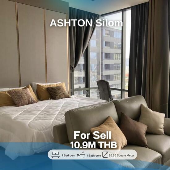 ASHTON Silom, Bangkok, 166 Silom Road, Bang Rak, Bangkok, 1 Bedroom, 36 sqm, Condo For Rent, by ...