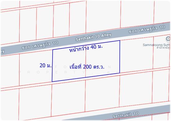 ขาย ที่ดิน 200ตร.ว. หน้ากว้าง 40ม. ซ.เศรษฐกิจ 10 ใกล้อัสสัมชัญ บิ๊กซี, กรุงเทพ, บางแคเหนือ, บาง ...