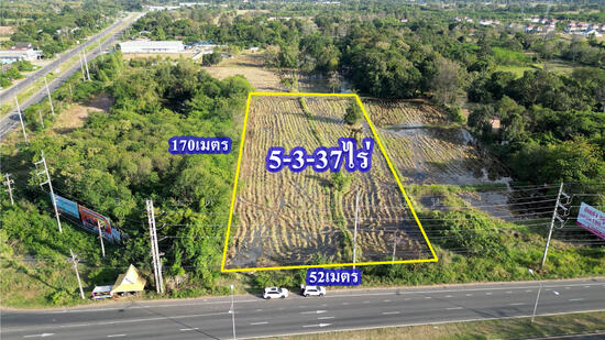 ขายที่ดินแปลงสวย ติดถนนหลวงสายหลัก 214, Surin, Kae Yai, Muang Surin, Surin, , , Land For Sale ...