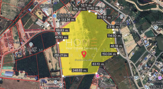 ที่ดิน มาบยางพร โซนจีน ระยอง : Land Map Yang Phon China Zone Rayong, Rayong, Mapyangphon, Pluak ...