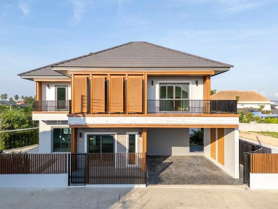 Modern Tropical House in Mabprachan, Chon Buri, Nong Pru, Bang Lamung ...
