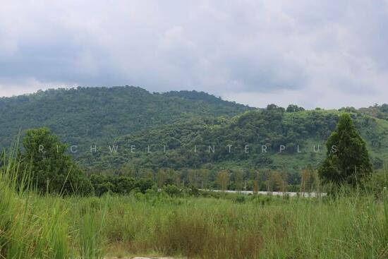 Land for sale in Nong Kham, Sriracha, 3 rai, next to a stream, next to a mountain view,, Chon ...