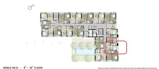 Noble ReD, Bangkok, 8 Paholyothin Road, Samsen Nai, Phaya Thai, Bangkok ...