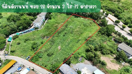 ที่ดินเปล่า 3 ไร่ 72 ตร.วา ใกล้ตลาดดวงแก้ว, Pathum Thani, ติวานนท์-ปาก ...