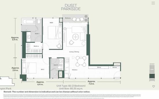 Dusit Central Park (Residences), Bangkok, 946 Rama 4 Road, Silom, Bang ...