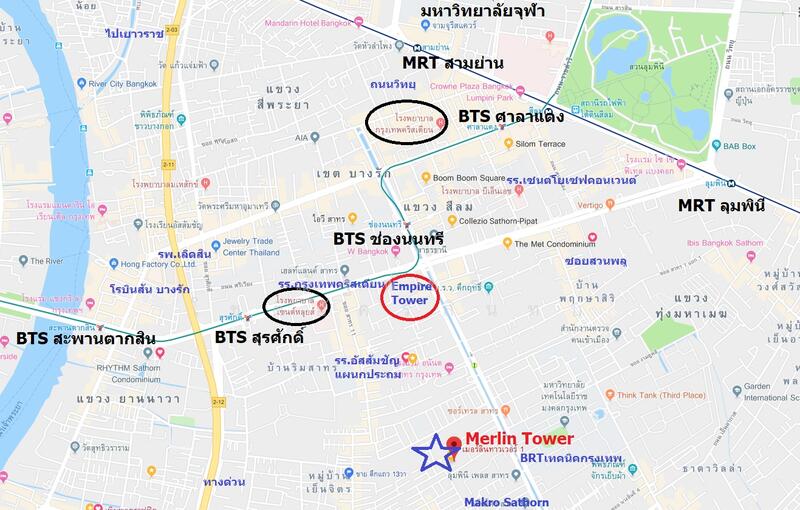 Merlin Tower : เมอร์ลินทาวเวอร์, กรุงเทพ, ซอยนราธิวาสราชนครินทร์ 14 ...